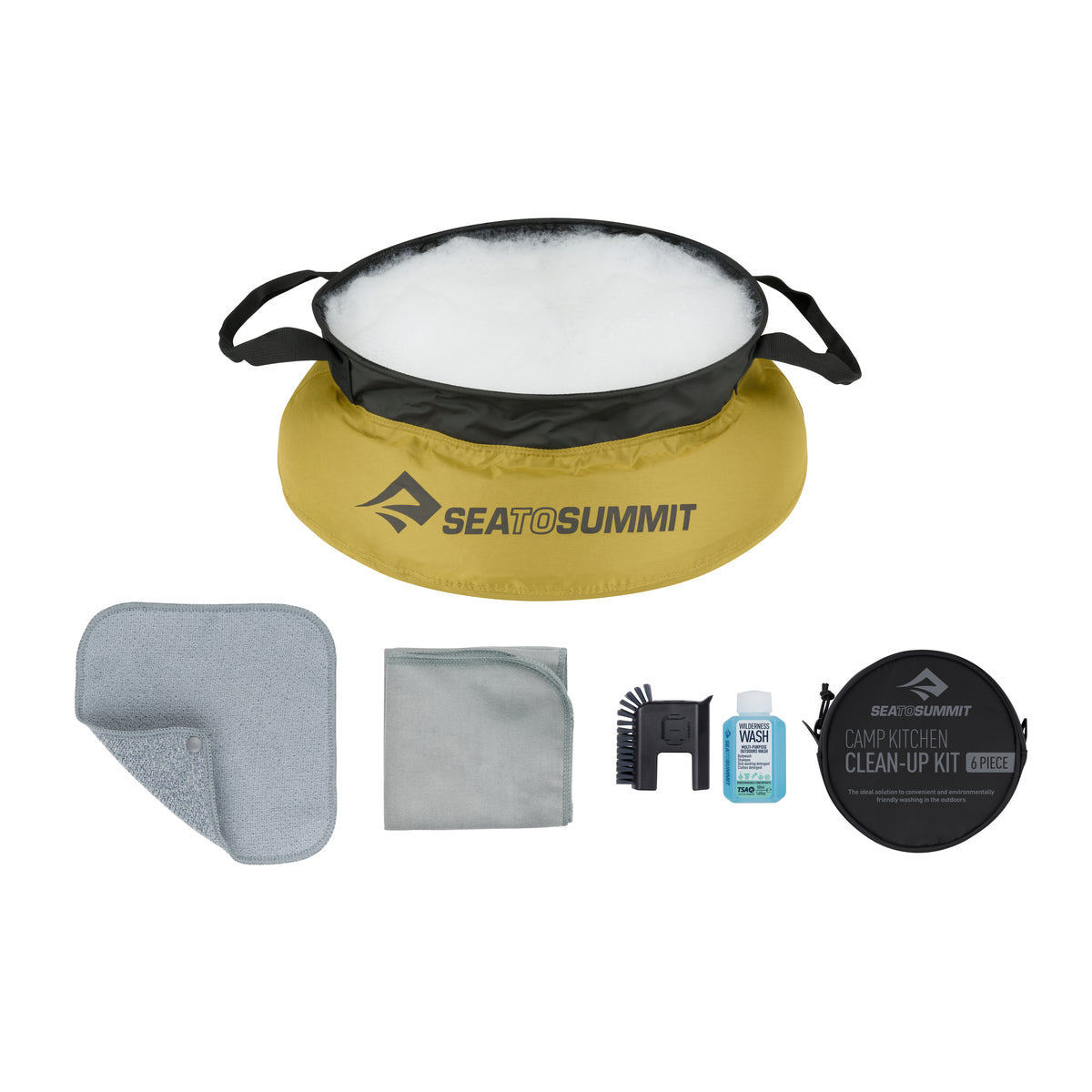 Sea to Summit Camp Kitchen Clean Up Kit - 6pc – Hamills Taupo