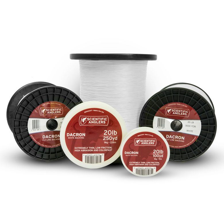 Scientific Angler Fly Line Backing - Dacron White Backing – Hamills Taupo