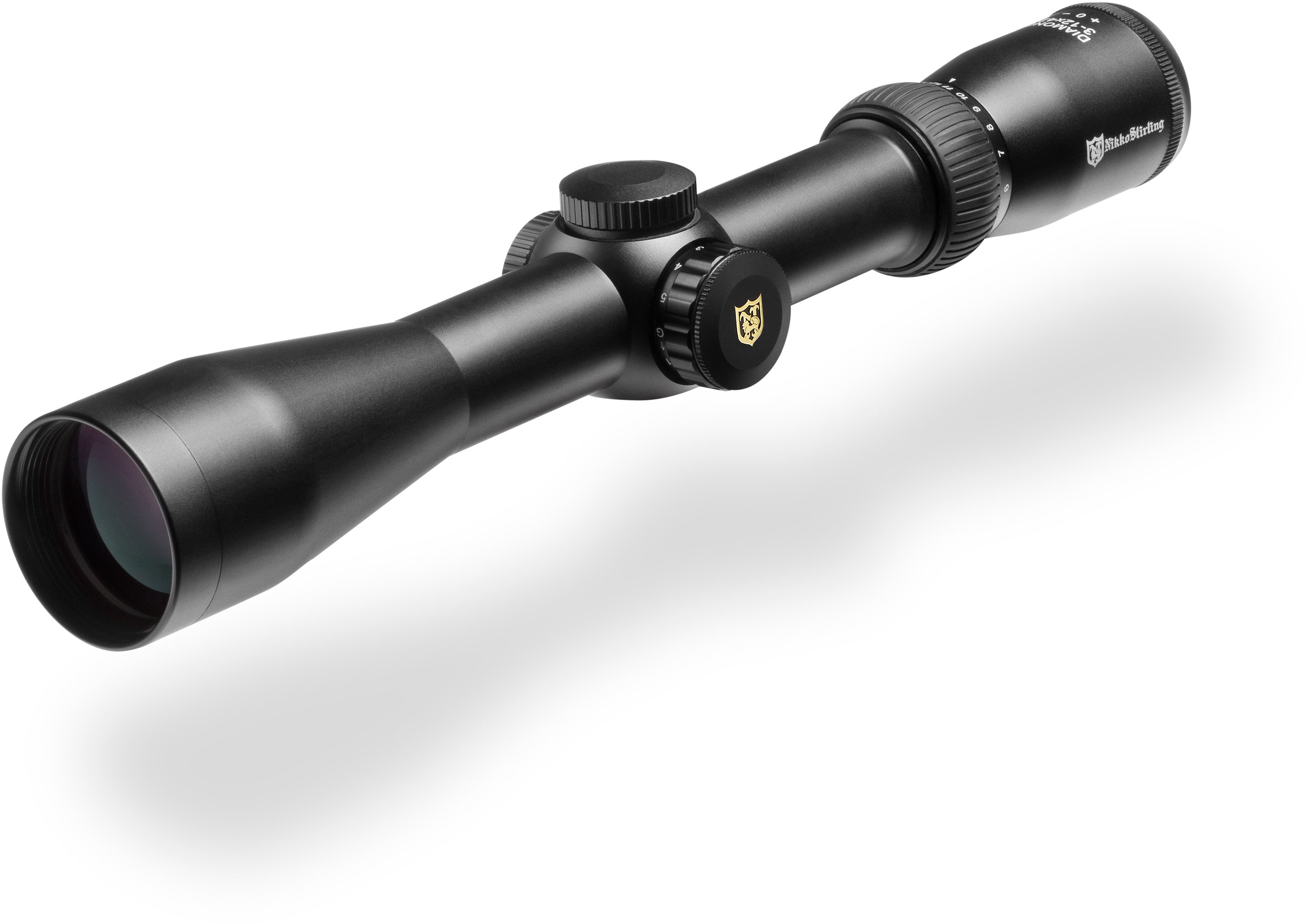 Nikko Stirling Scope Diamond 30mm 3-12x42 Illum 4A Saddle Switch ...